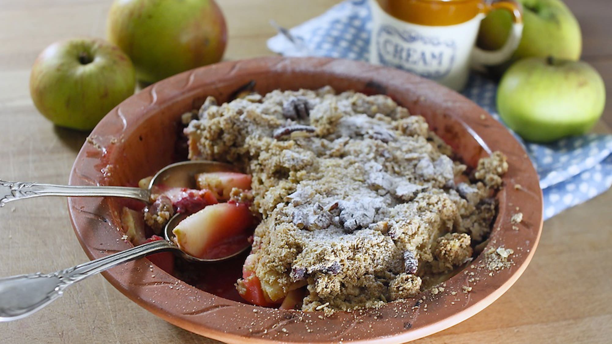 Apple Raspberry Crumble | Dessert Recipes | ao.com