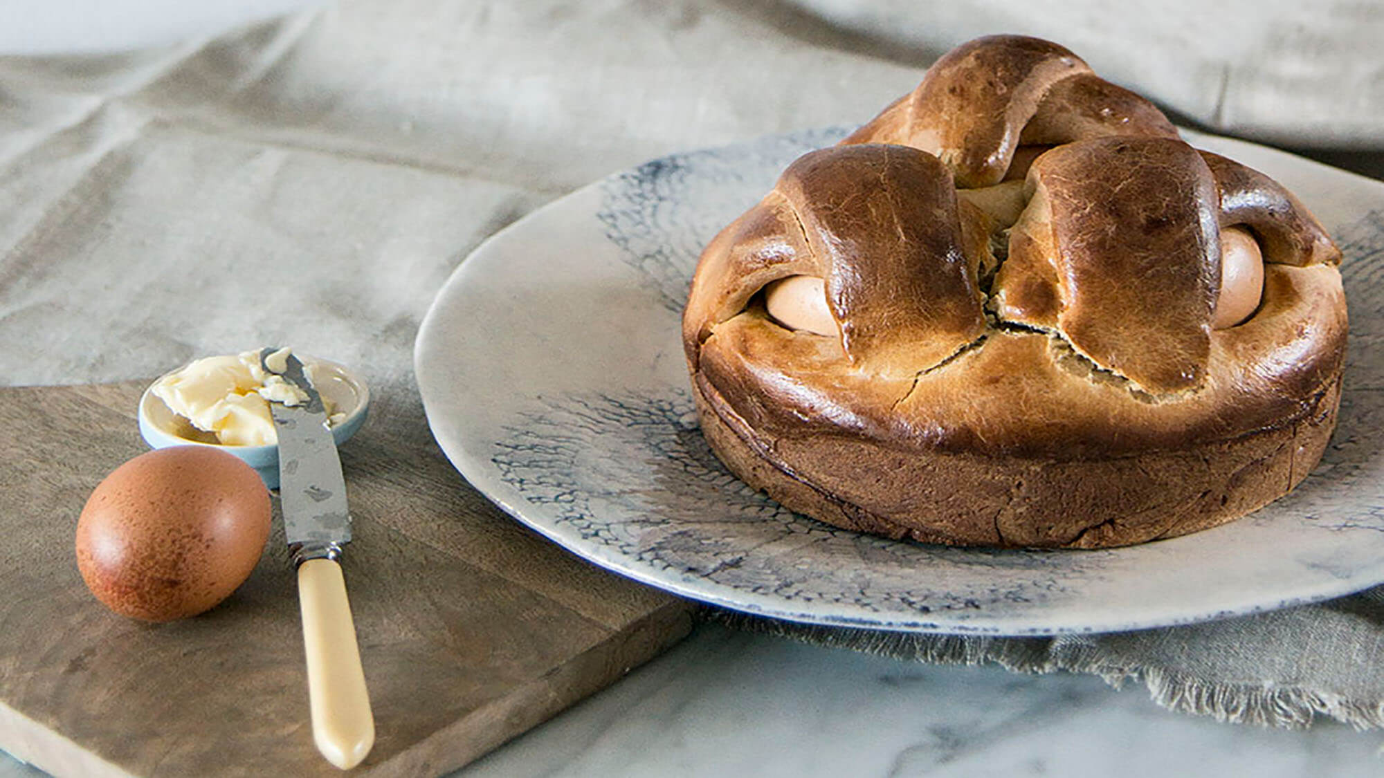Portuguese Easter Bread (Folar de Pascoa) | Bread Recipes | ao.com