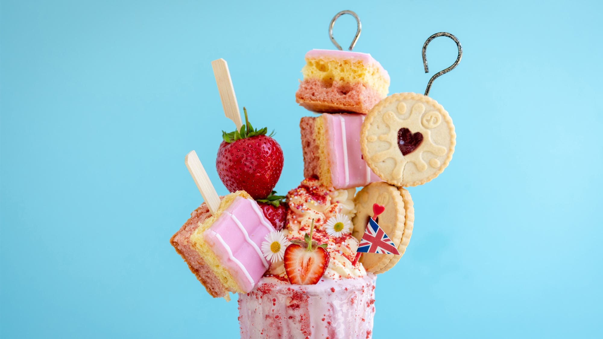 Strawberries and Cream Freak Shake | Dessert Recipes | ao.com