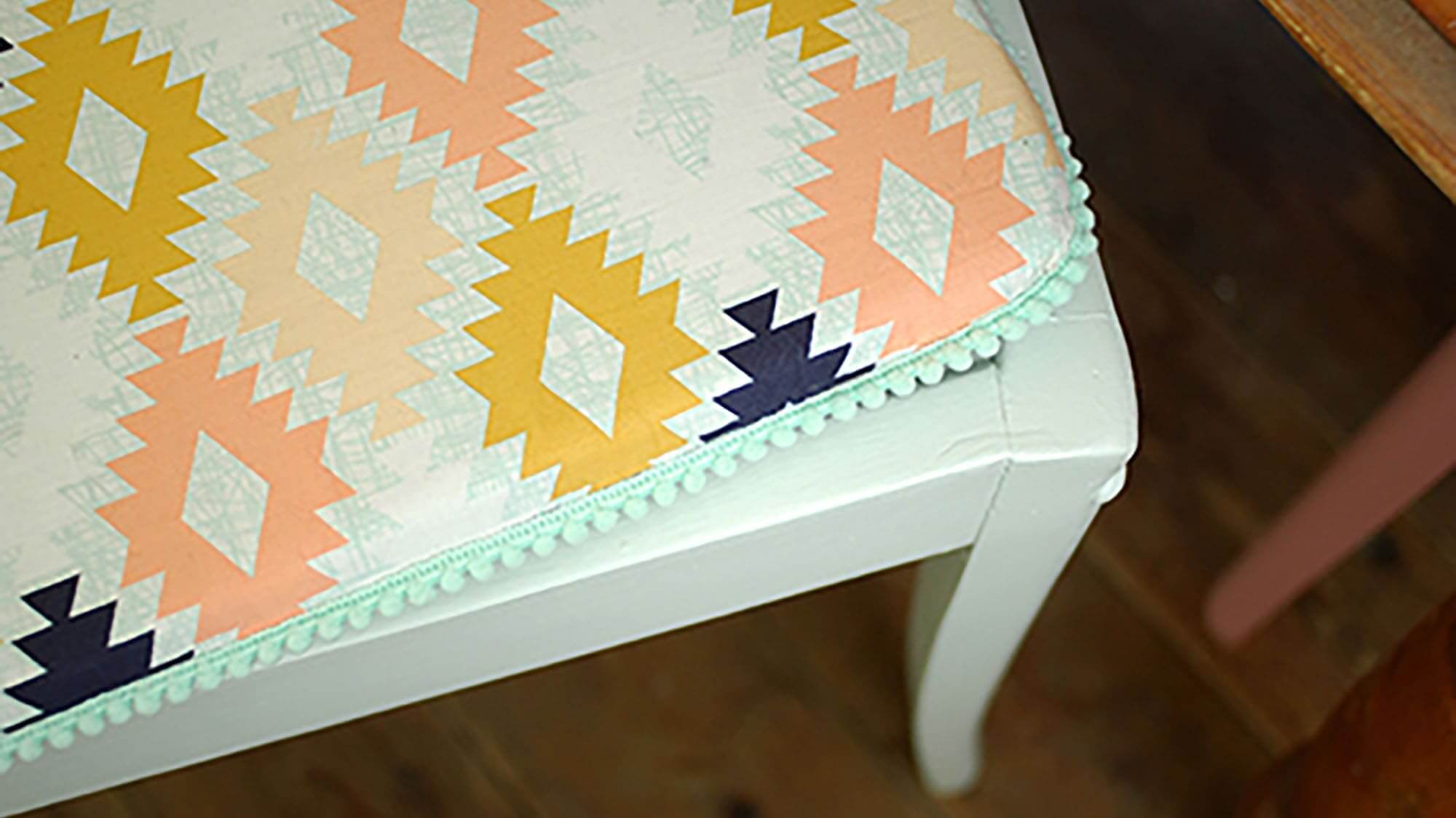 DIY: Pom Pom Trim Chair Pads | Home & Interiors | ao.com