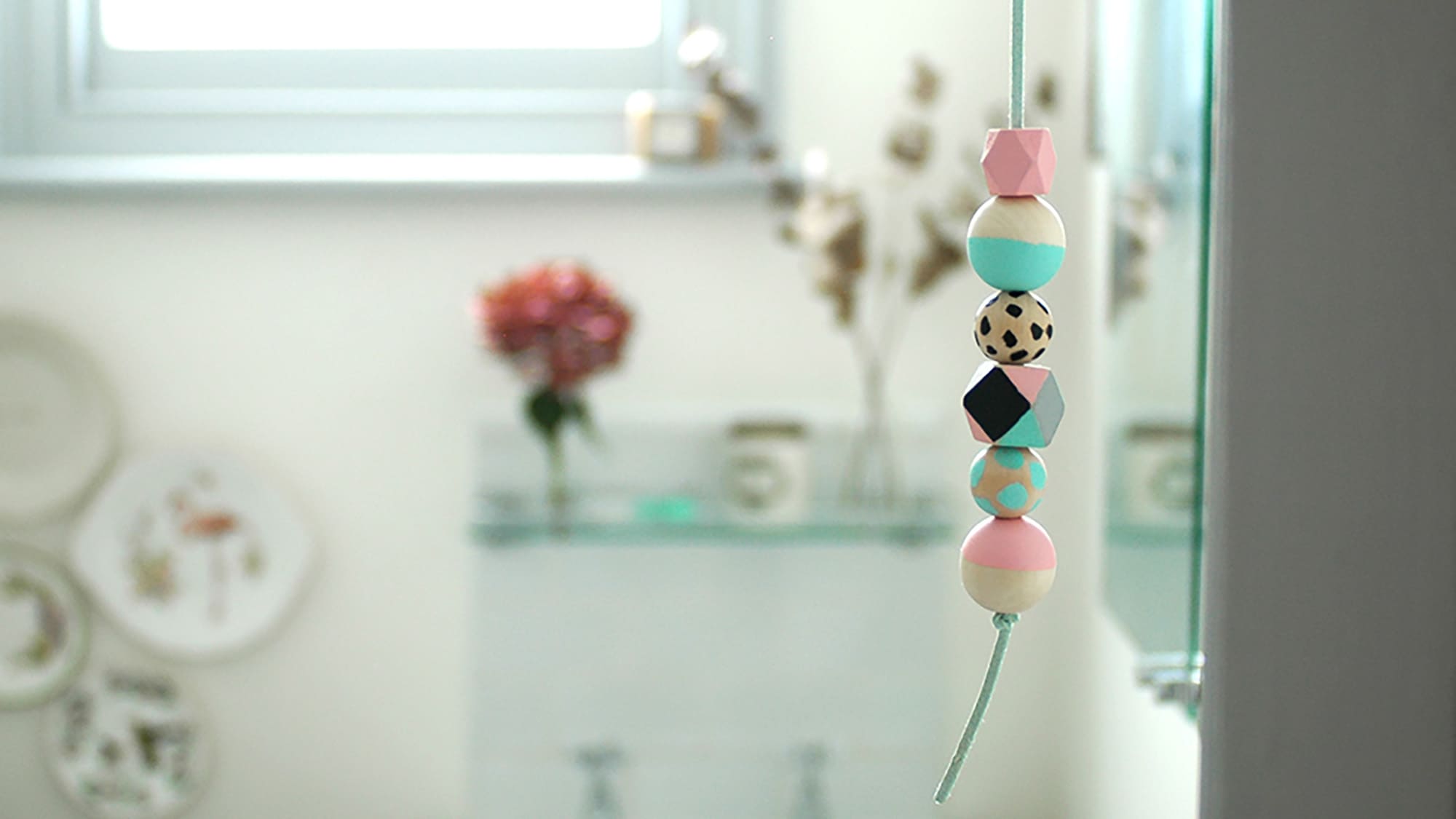 DIY: Wooden Bead Light Pull | Bathroom | ao.com