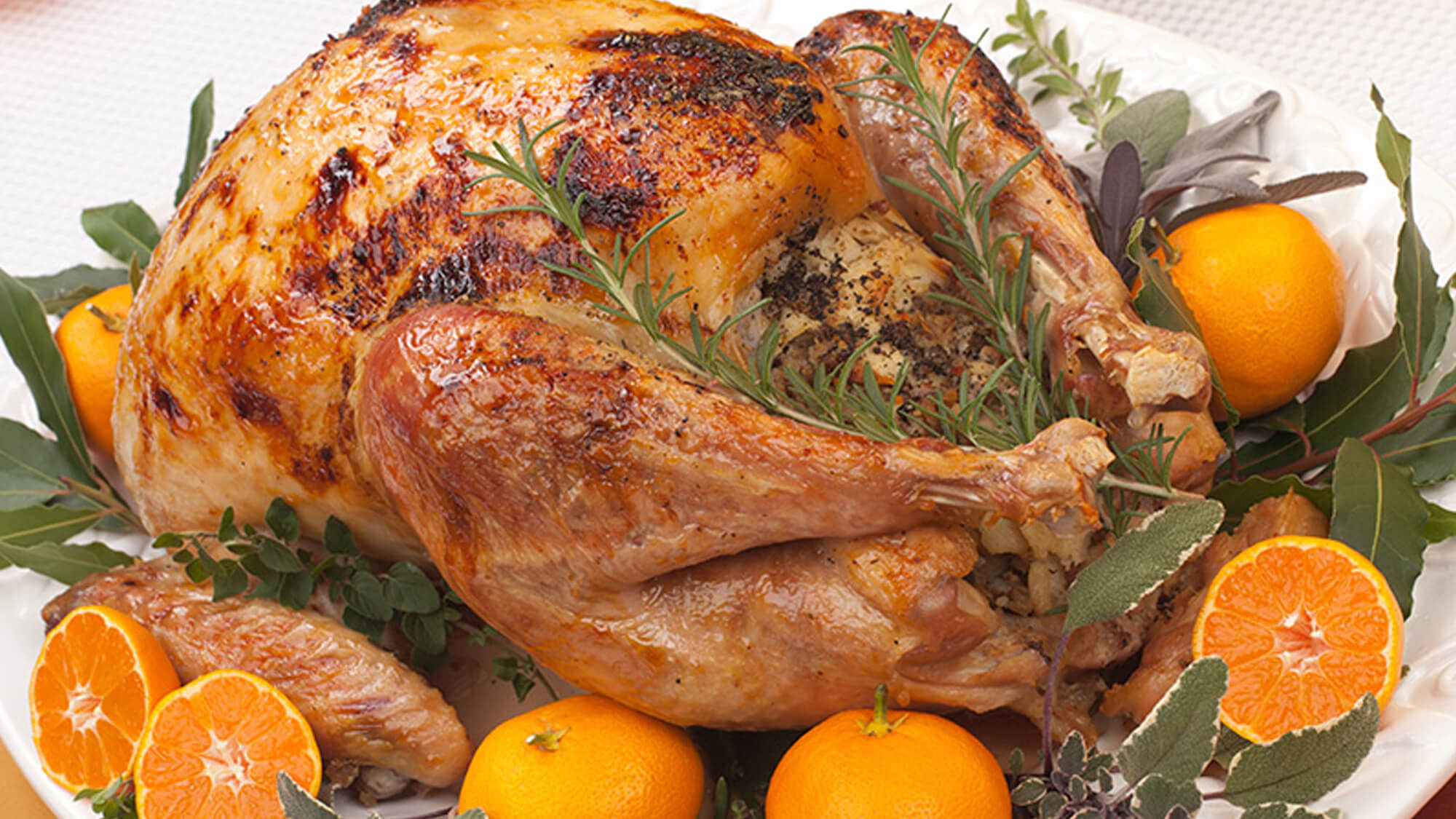 Roast Turkey with Oranges & Shallots Recipe | Christmas | ao.com