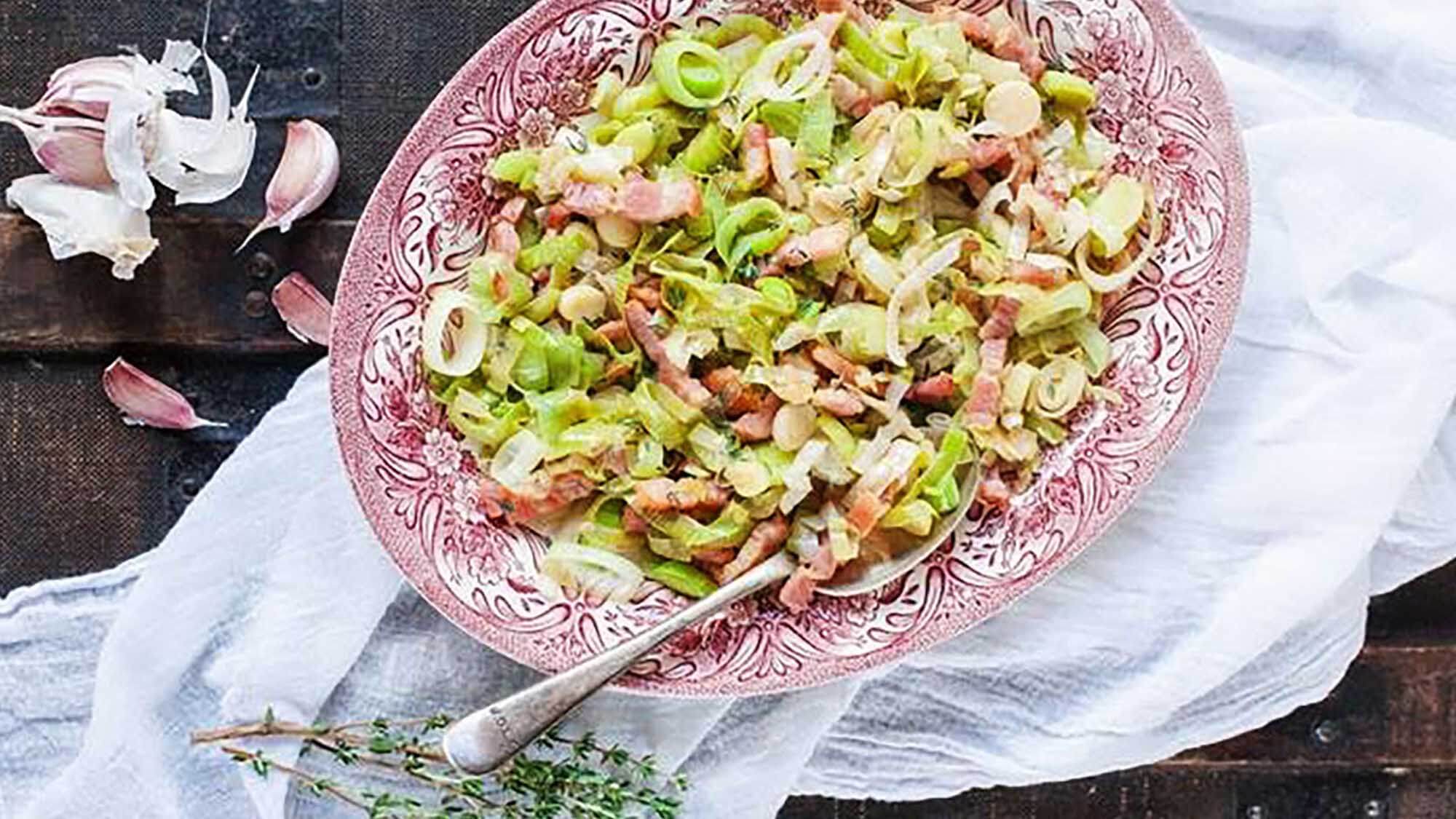 How to fry leeks| Leek recipes | ao.com