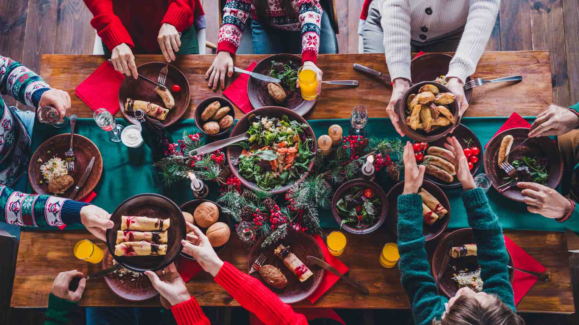 Christmas food storing habits